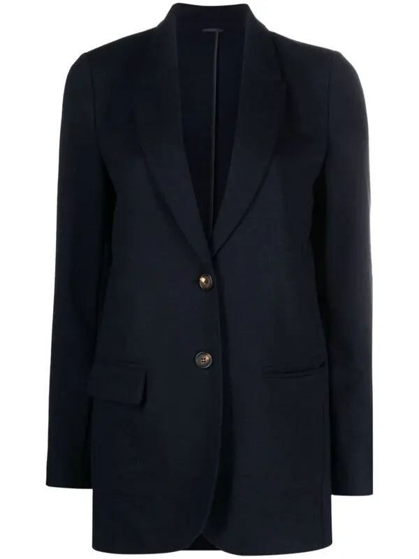 Brunello Cucinelli Single-breasted Blazer - Blue
