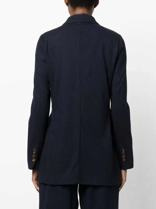 Brunello Cucinelli Single-breasted Blazer - Blue