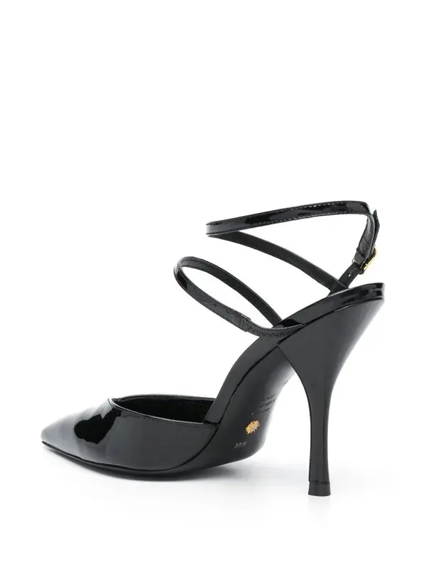 STUART WEITZMAN Strapeze 100mm Leather Pumps