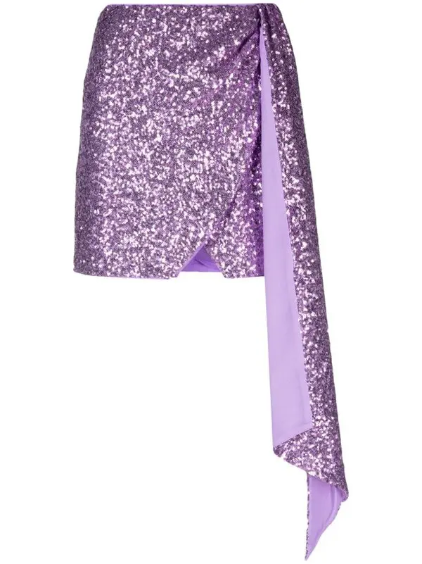 Pinko Sequin-embellished Miniskirt
