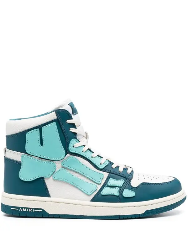 Amiri Skel High-top Sneakers - Blue