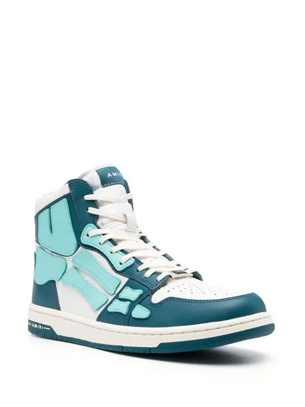 Amiri Skel High-top Sneakers - Blue