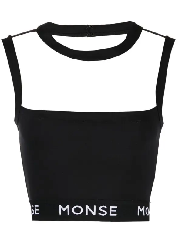 Monse Logo-print Cropped Top