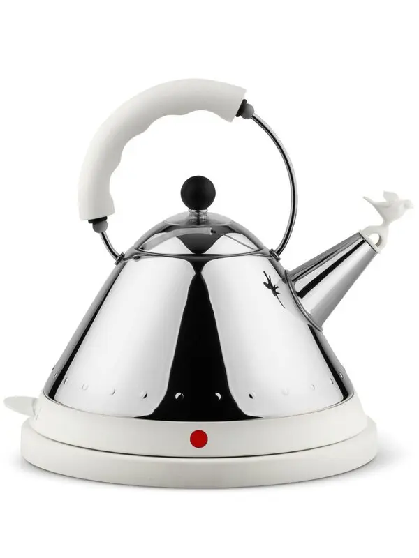 ALESSI Cordless Electric Steel Kettle - White