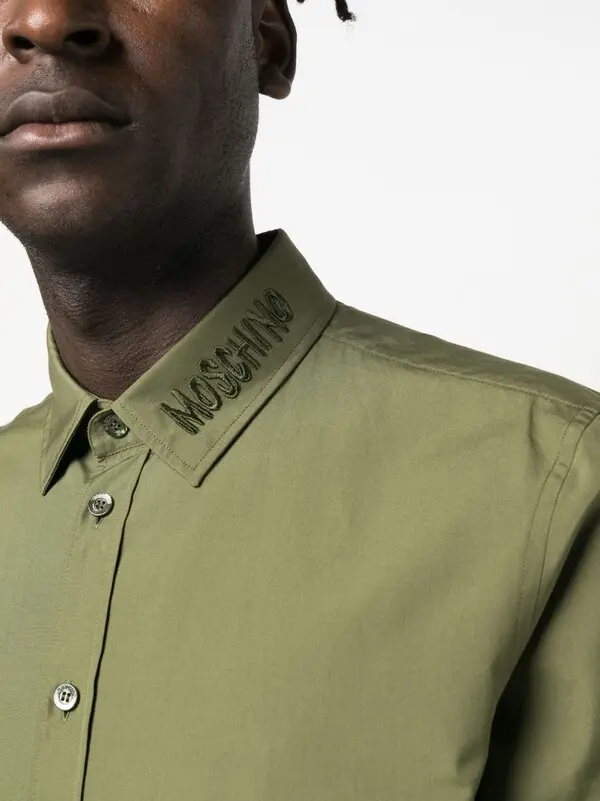Moschino Long-sleeve Cotton Shirt