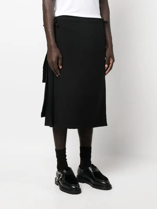 Moschino Pleated Asymetric Skirt