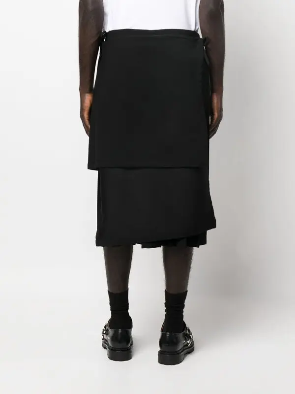 Moschino Pleated Asymetric Skirt