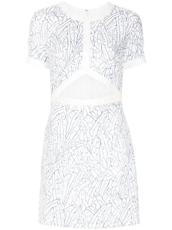 Staud Perla Mini Dress In White - 30% Off | Editorialist