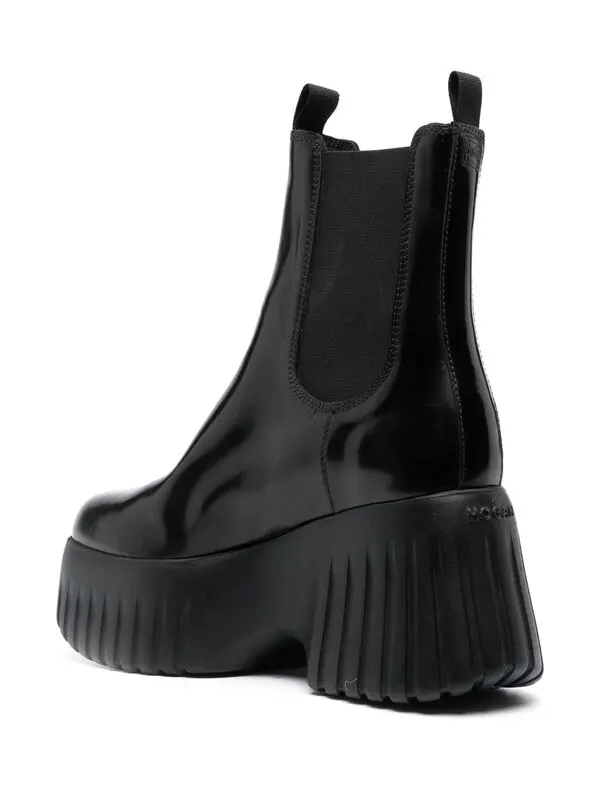 Hogan H-stripes Wedge Chelsea Boots