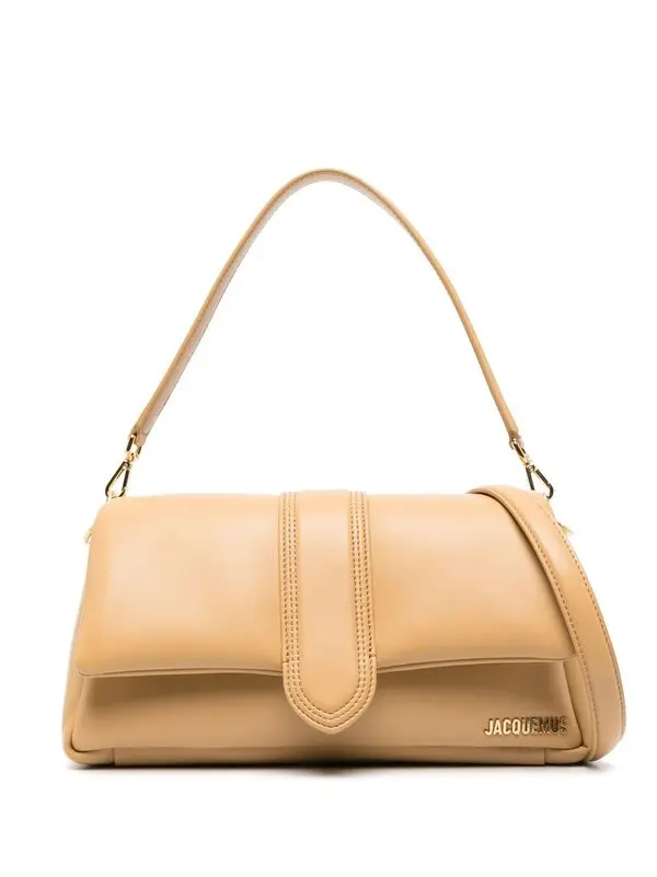 Jacquemus Le Bambimou Leather Shoulder Bag - Neutrals