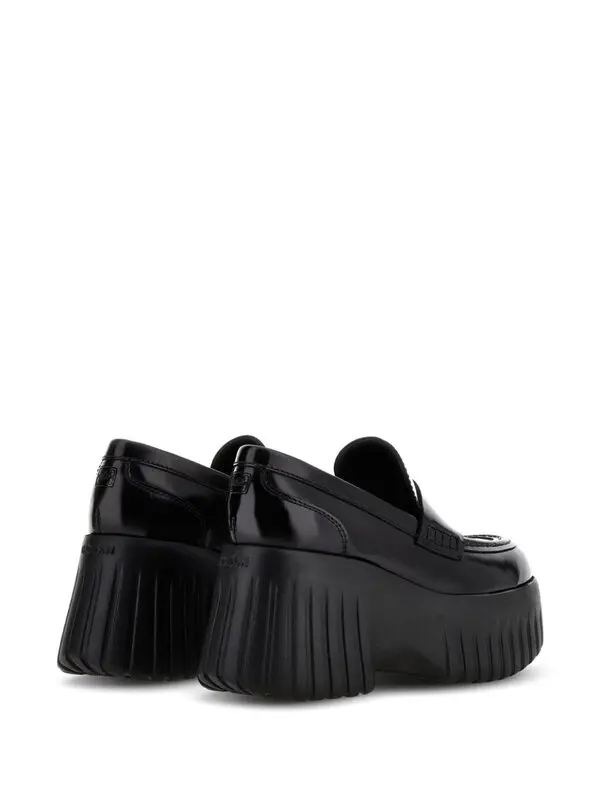 Hogan H-stripes Platform Loafers