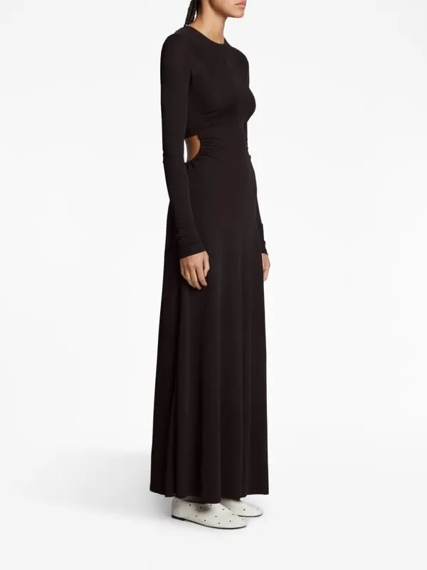 Proenza Schouler White Label Open-back Jersey Maxi Dress