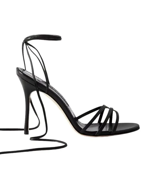 manolo blahnik - Leva 105 Leather Sandals