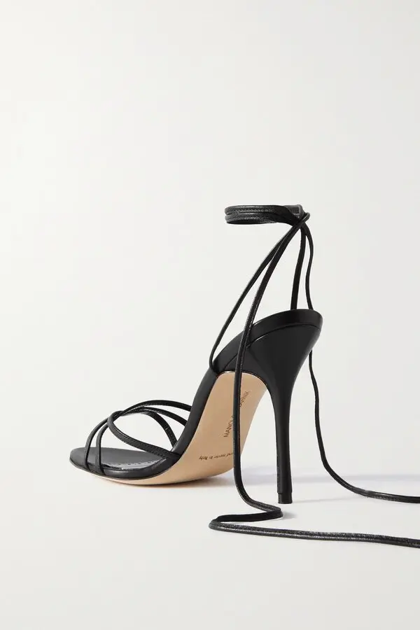 manolo blahnik - Leva 105 Leather Sandals