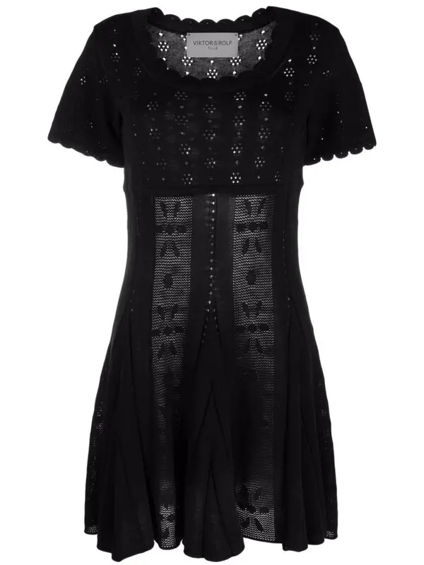 Viktor & Rolf Short Sleeve Mini Dress