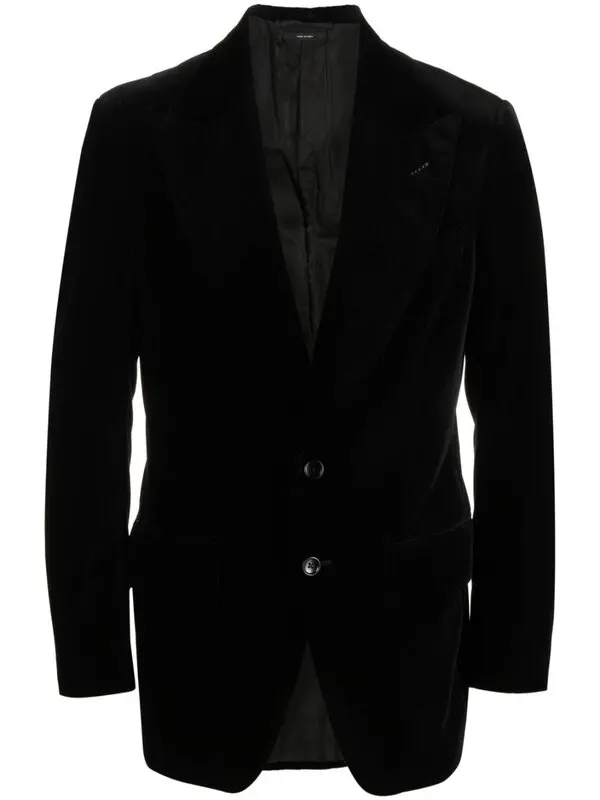 TOM FORD Velvet Single-breasted Blazer