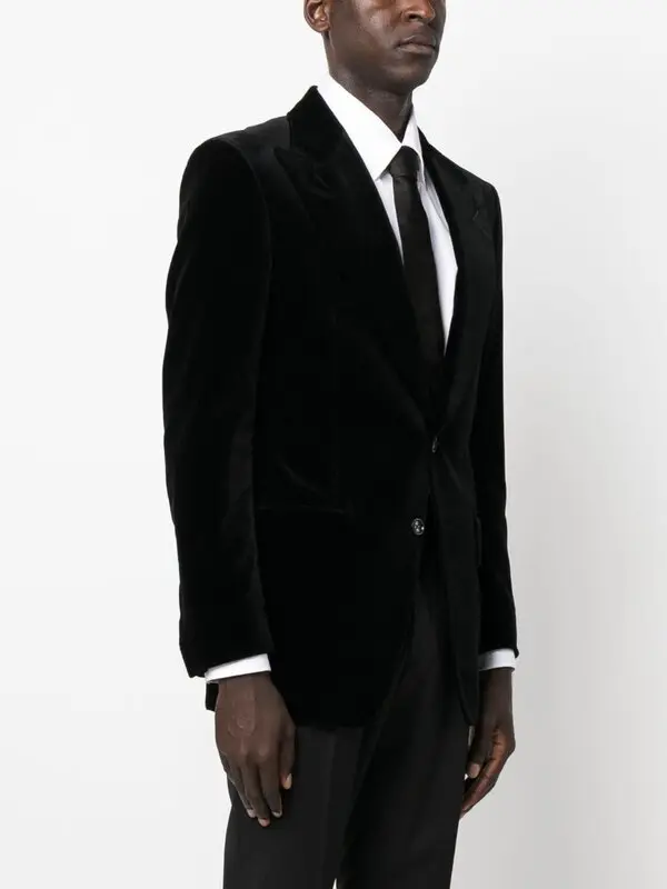 TOM FORD Velvet Single-breasted Blazer