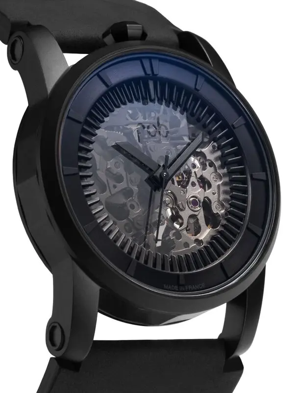 FOB PARIS 41mm Automatic Watch - Black