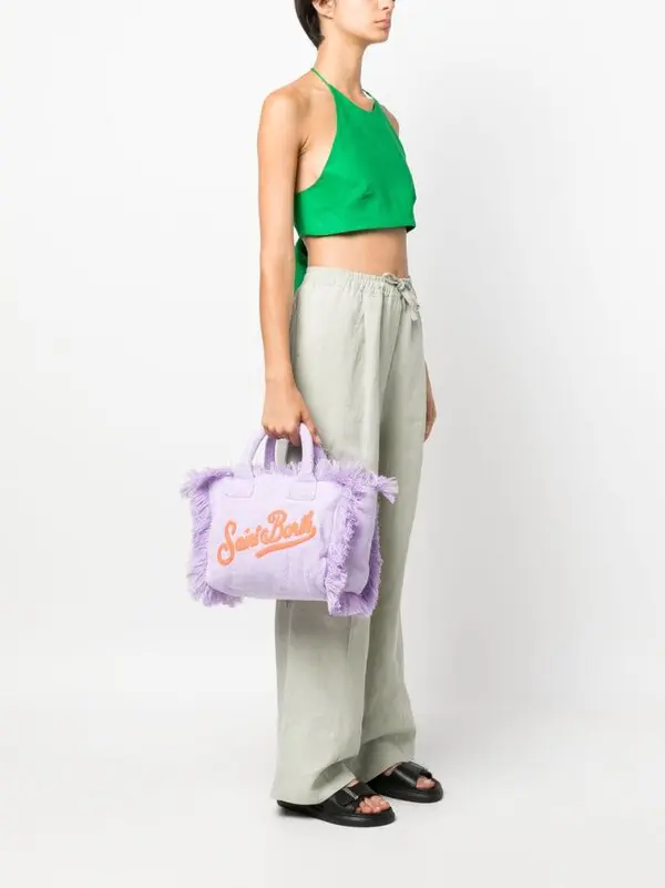 MC2 SAINT BARTH Colette Terry-cloth Tote Bag
