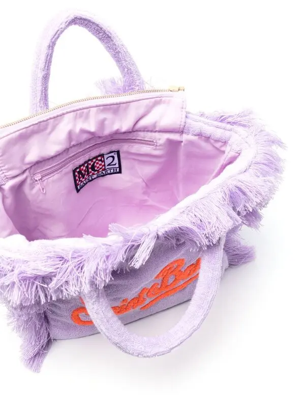 MC2 SAINT BARTH Colette Terry-cloth Tote Bag
