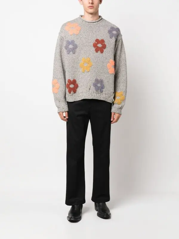 Acne Studios Straight-leg Cotton Trousers
