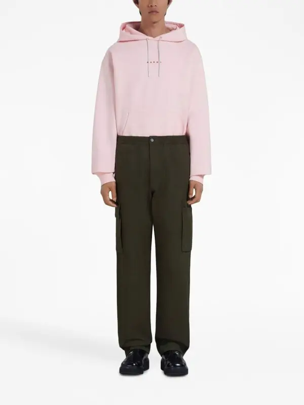 Marni Gabardine Cargo Trousers