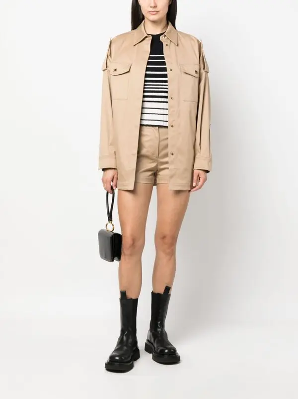Valentino Garavani Rockstud High-waisted Shorts