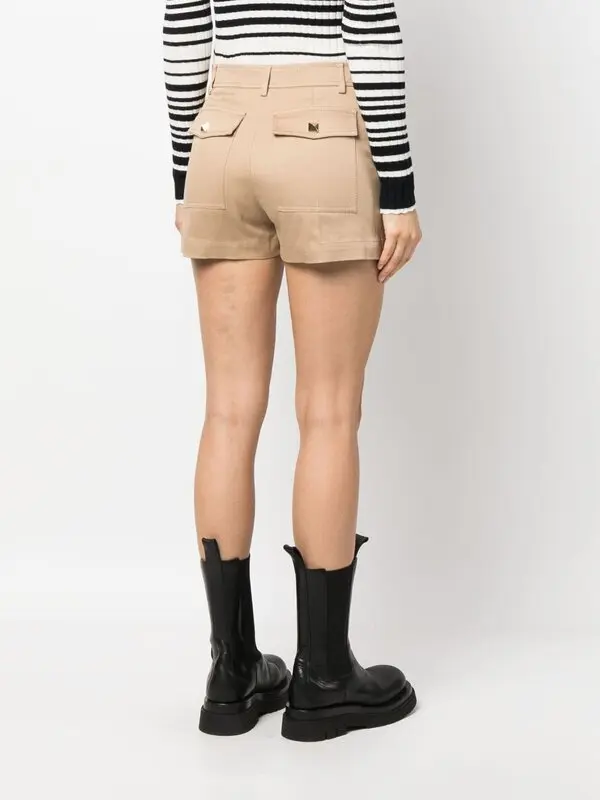 Valentino Garavani Rockstud High-waisted Shorts