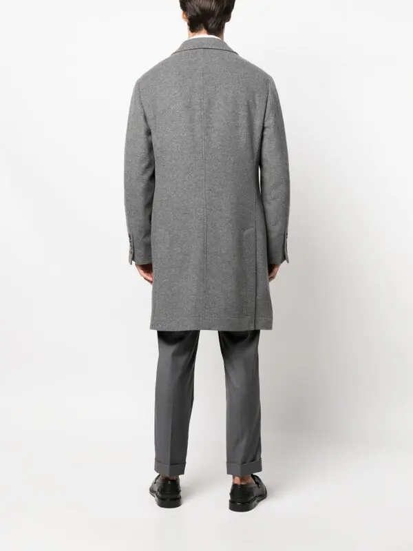 Brunello Cucinelli Button-down Single-breasted Coat