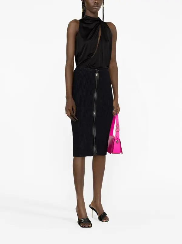 TOM FORD Ribbed Knit Pencil Skirt