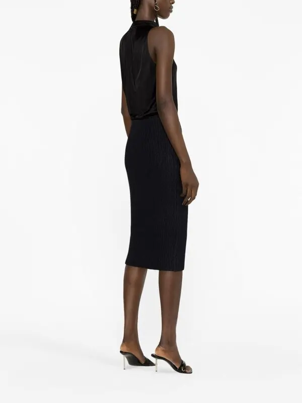 TOM FORD Ribbed Knit Pencil Skirt