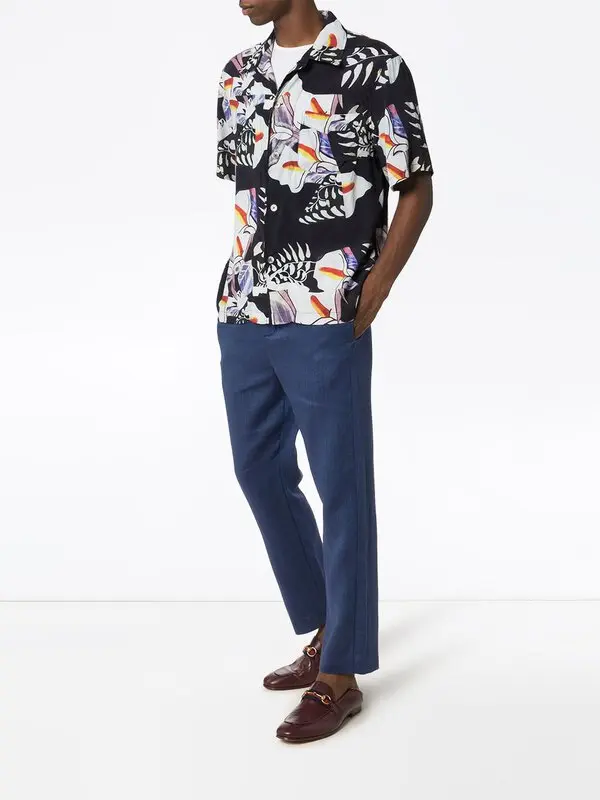 Frescobol Carioca Oscar Linen-cotton Blend Trousers