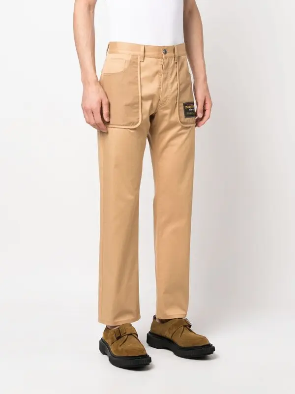 Moschino Straight-leg Cotton Trousers