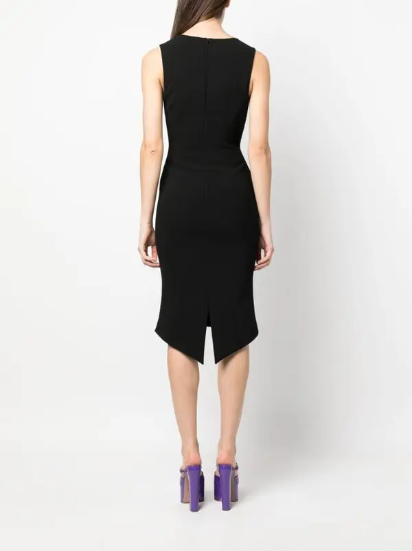 Moschino V-neck Midi Dress