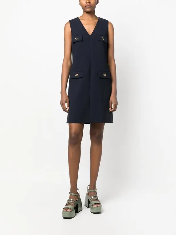 Moschino Sleeveless Tailored Dress