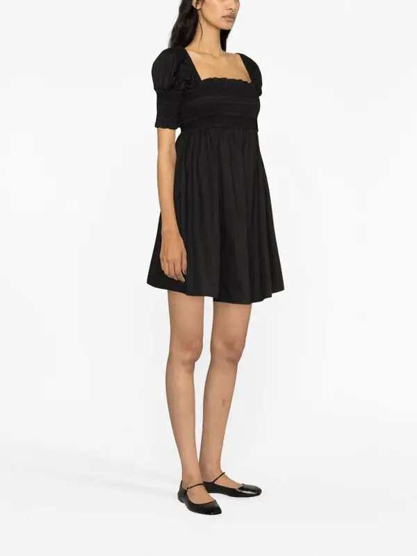 tory burch black mini dress Chic Black Tori Mini Dress main image 1