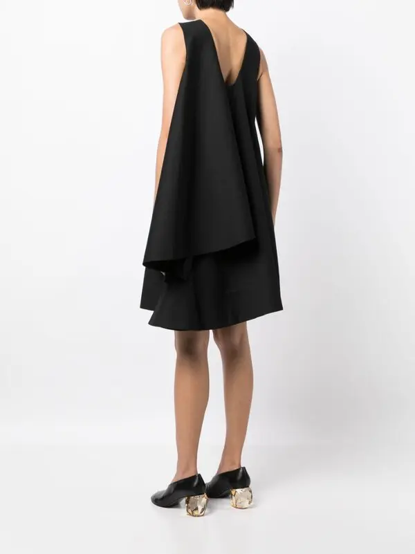 JNBY Asymmetric Sleeveless Minidress