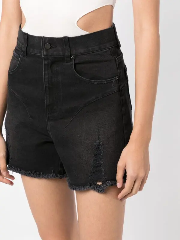 JNBY Distressed Denim Shorts