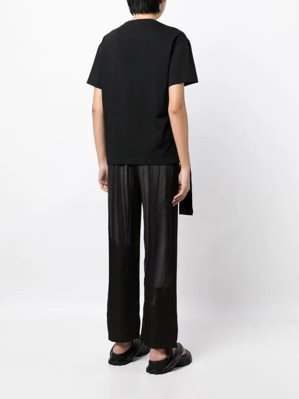 JNBY Bustier-embelished Cotton T-shirt