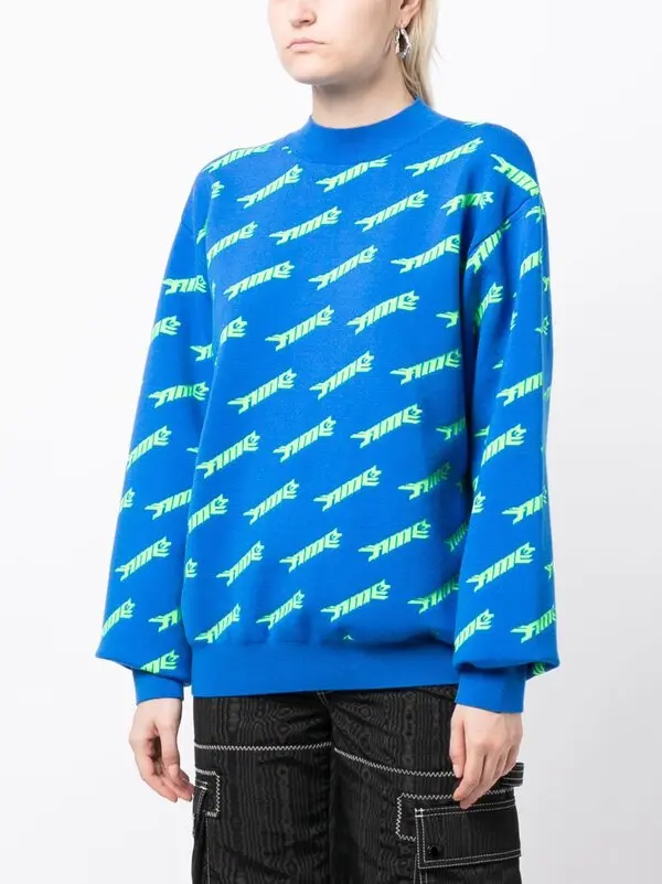 AMBUSH Logo-intarsia Jumper