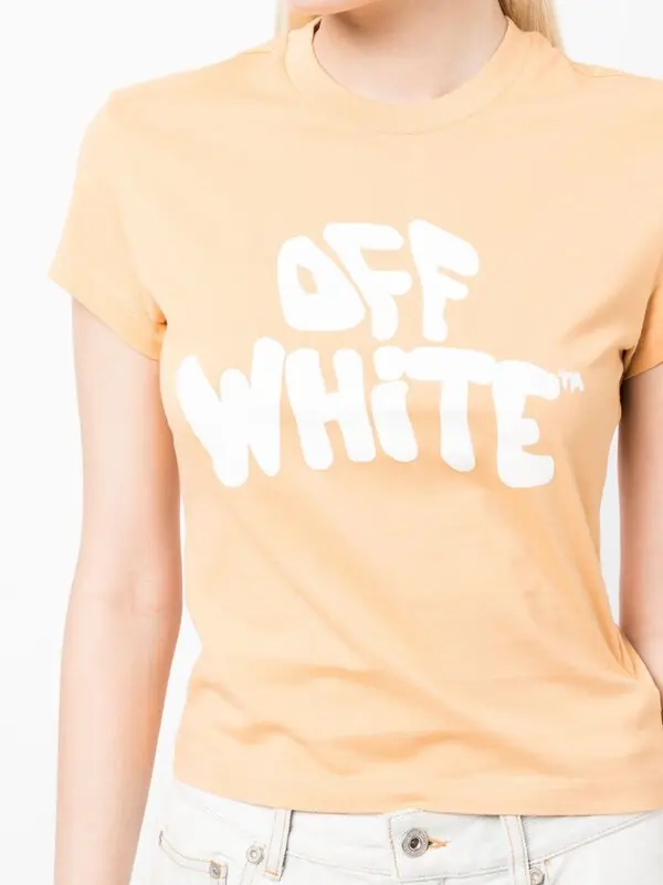 Off-White Logo-print Short-sleeve T-shirt