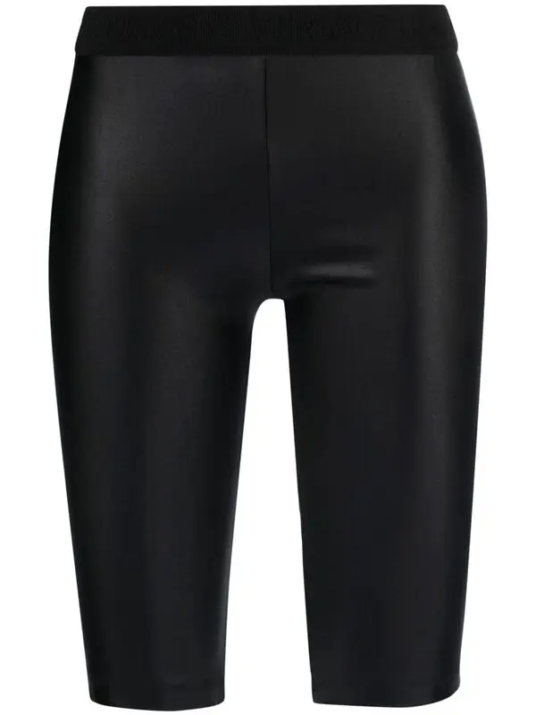 Versace Logo Waistband Cycling Shorts