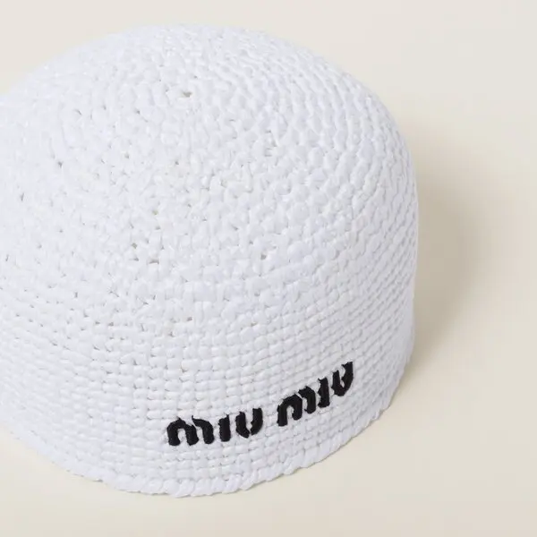 Miu Miu Crochet Hat