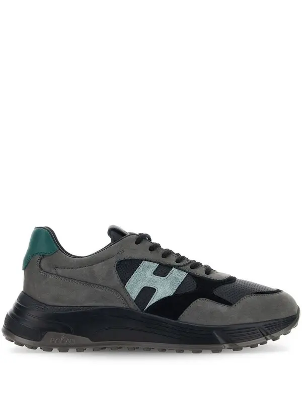 Hogan Panelled Leather Sneakers