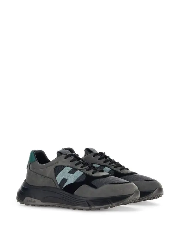 Hogan Panelled Leather Sneakers