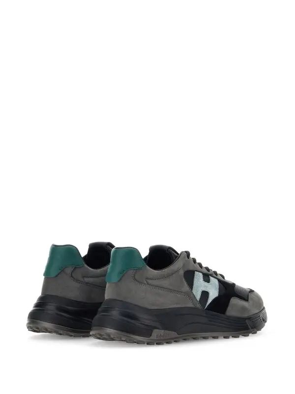 Hogan Panelled Leather Sneakers