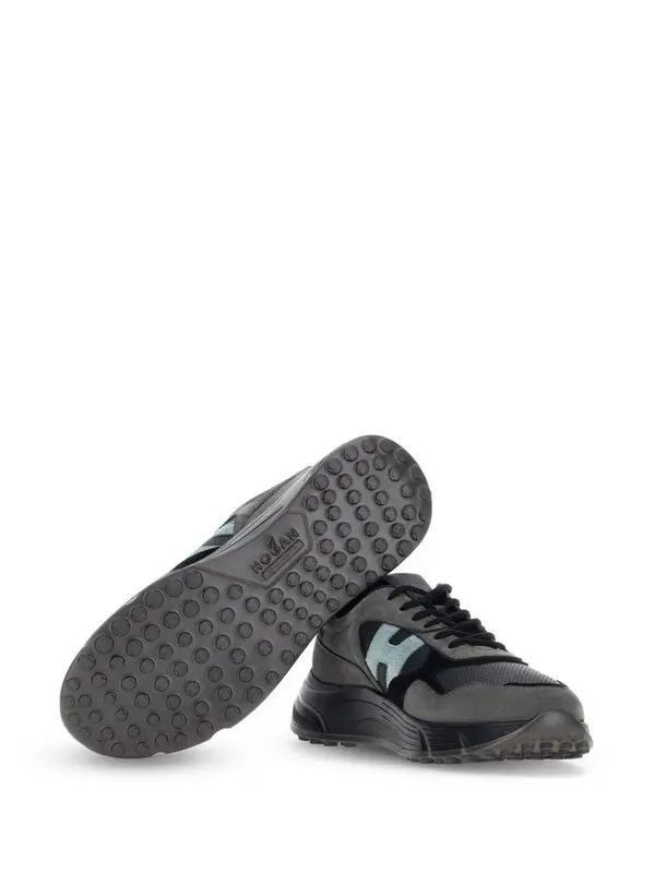 Hogan Panelled Leather Sneakers