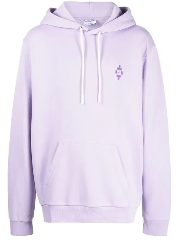 COUNTY OF MILAN Graphic-print Cotton Hoodie