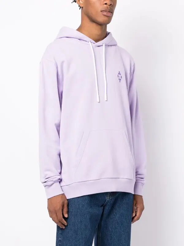 COUNTY OF MILAN Graphic-print Cotton Hoodie
