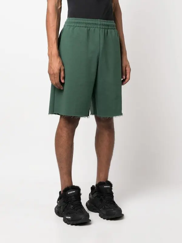Vetements Polizei Raw-edge Shorts